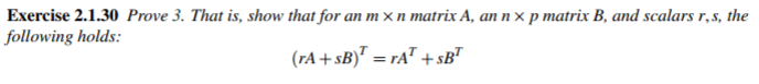 Solved Prove 3. That is, show that for an m times n matrix | Chegg.com