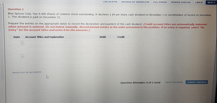 Solved CALCULATOR MESSAGE MY INSTRUCTOR FULL SCREEN PRINTER | Chegg.com