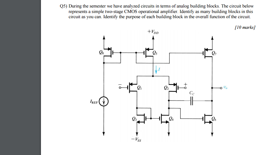 Solved During the semester we have analyzed circuits in | Chegg.com