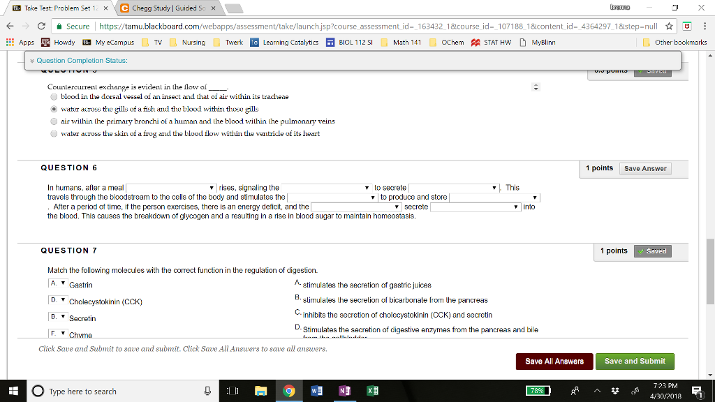 Solved E Take Test: Problem Set 12 x C Chegg Study Guided Sc | Chegg.com
