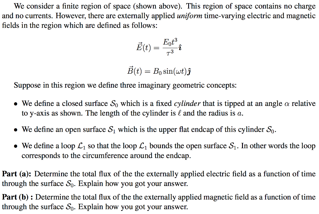 Solved endcap E(t) B(t) | Chegg.com