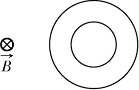 Solved The figure here shows the circular paths of two | Chegg.com