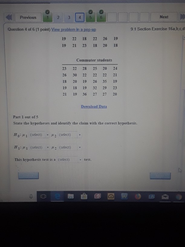 Solved of resident The dean of students wants to see whether | Chegg.com