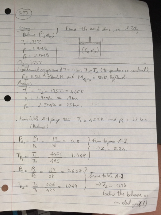Solved Using generalized compressibility data to determine | Chegg.com