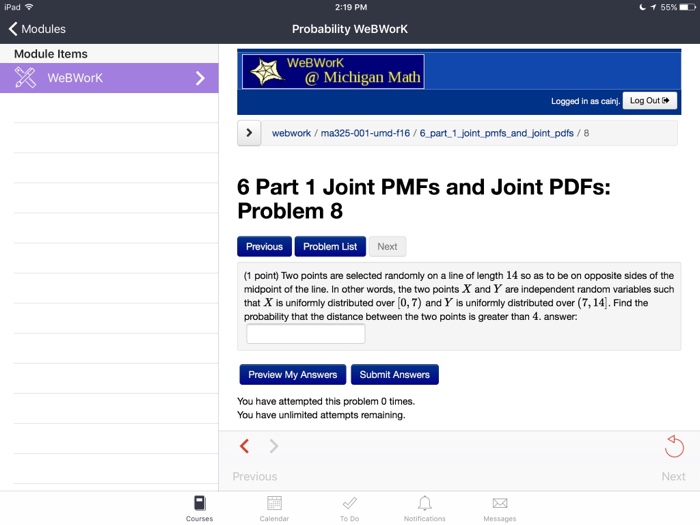 Solved Two points are selected randomly on a line of length | Chegg.com