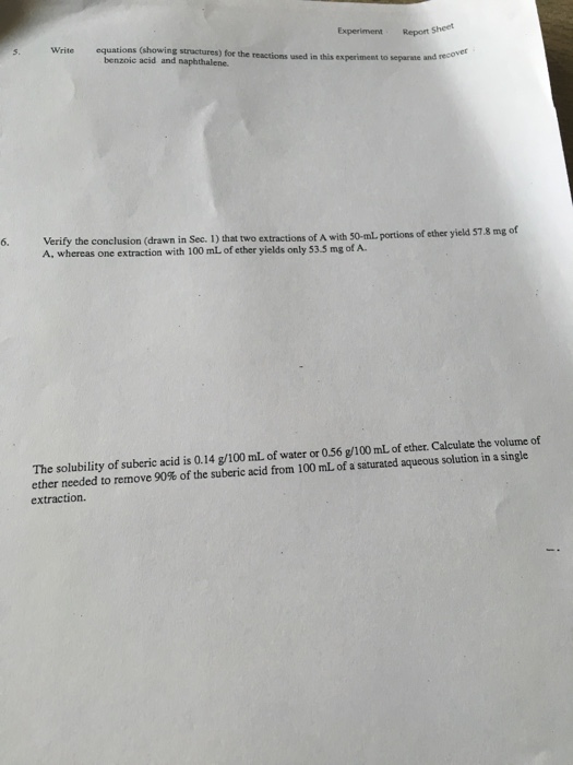 Solved write equations (showing structures) for the | Chegg.com