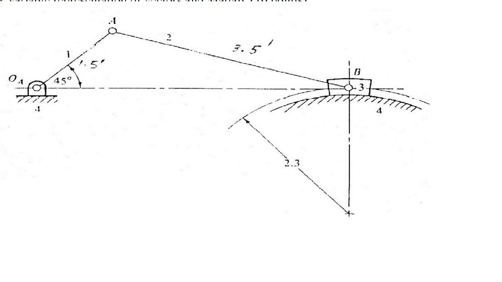 Solved With angular velocity of Link 1 equal to 5 rad/sec, | Chegg.com