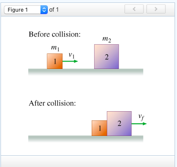 Solved Block 1, of mass m1 = 4.50 kg , moves along a | Chegg.com