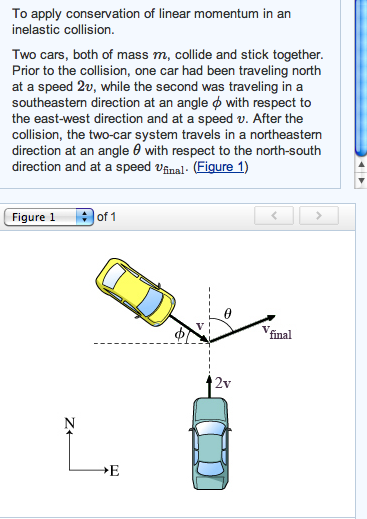 Solved To apply conservation of linear momentum in an | Chegg.com