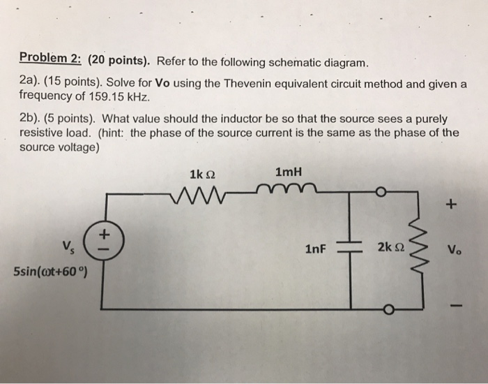 Solved Problem 2: (20 points). Refer to the following | Chegg.com