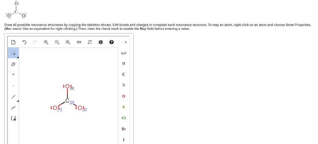 Solved Draw all possible resonance structures by copying | Chegg.com