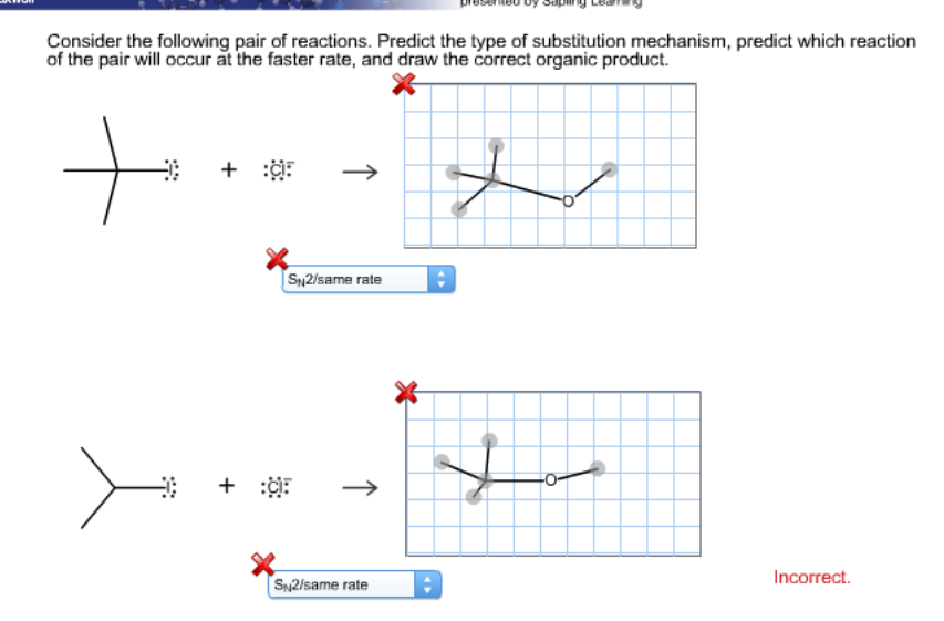 Solved consider the following pair of reactions. predict the | Chegg.com