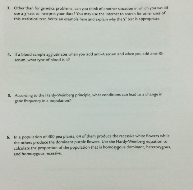 Solved 3. Other than for genetics problems, can you think of | Chegg.com Solved 3. Other than for genetics problems, can you think of | Chegg.com