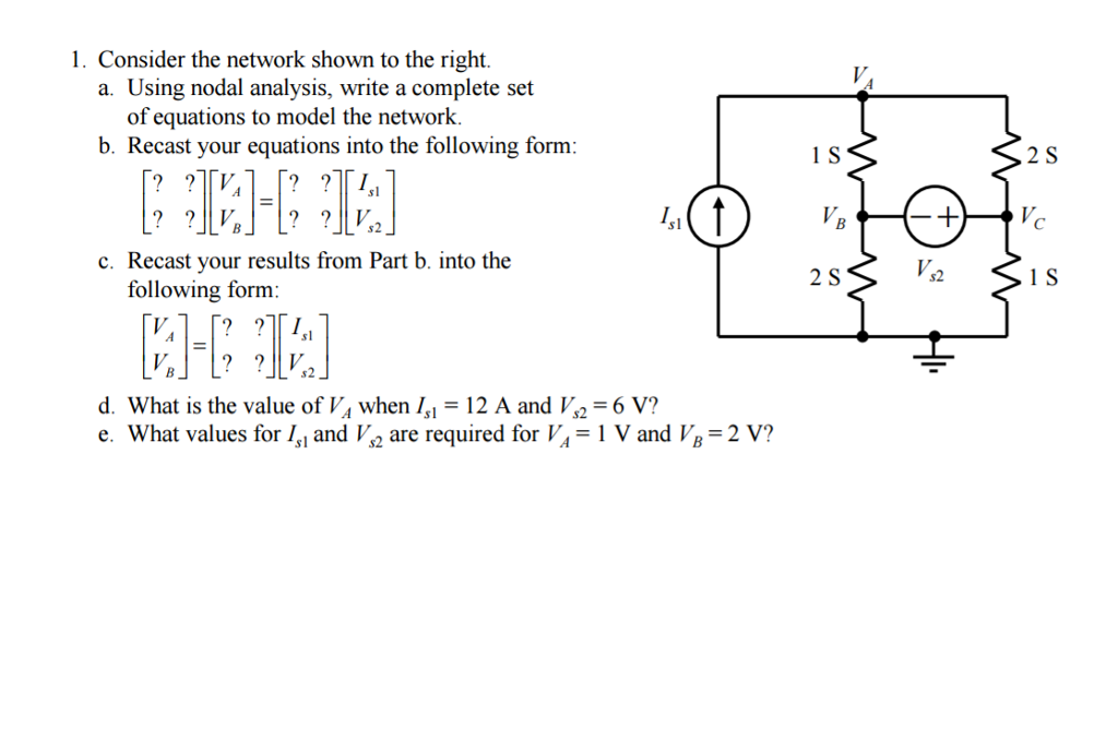 Solved Consider the network shown to the right. a. Using | Chegg.com