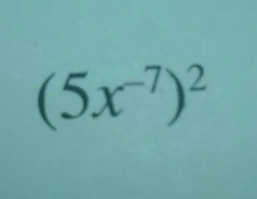 Solved (5x7)2 | Chegg.com