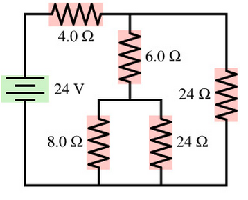 Solved Part C) Find the current through 6 ohms resistor. | Chegg.com