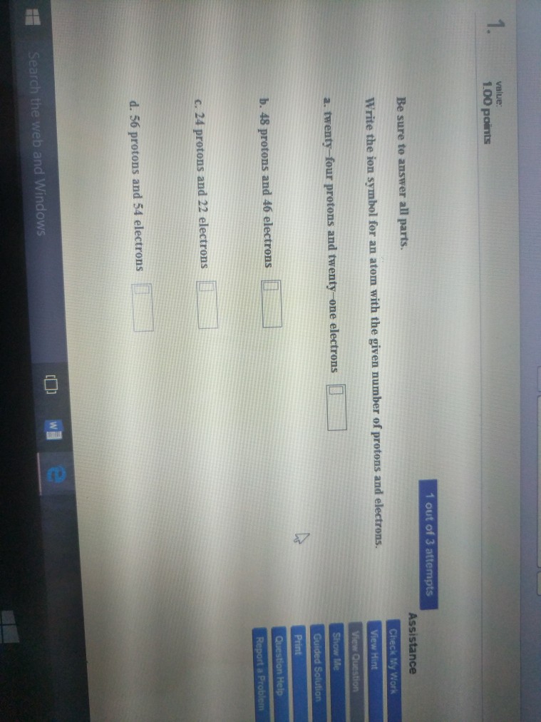 Solved Write the ion symbol for an atom with the given | Chegg.com