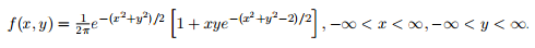 Show that f(x, y) is a joint pdf and the two marginal | Chegg.com