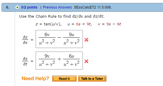 Solved Use the Chain Rule to find partial differential | Chegg.com
