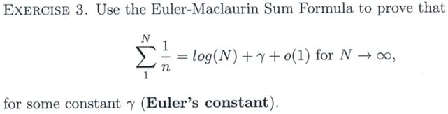 Solved Use the Euler-Maclaurin Sum Formula to prove that | Chegg.com