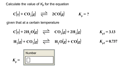 Solved Calculate the value of % for the equation C(s)+CO2(g) | Chegg.com