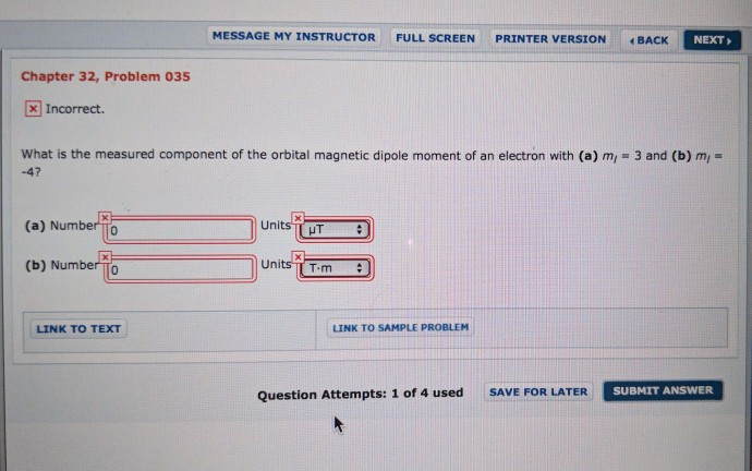 Solved MESSAGE MY INSTRUCTOR FULL SCREEN PRINTER VERSION | Chegg.com