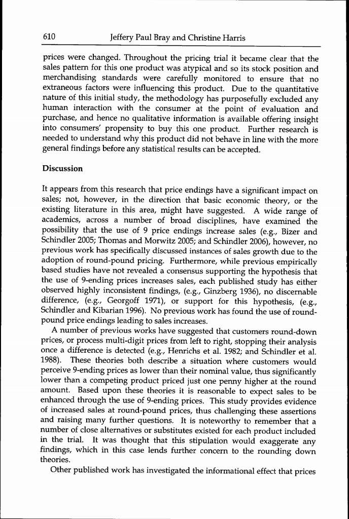 Solved What is the purpose of the Bray & Harris (2006) | Chegg.com