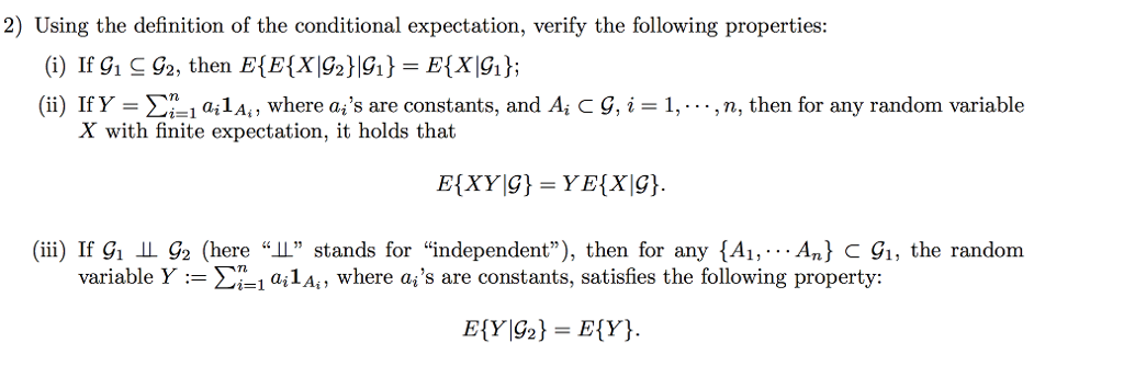 Solved Using The Definition Of The Conditional Expectation Chegg solved-using-the-definition-of-the-conditional-expectation-chegg