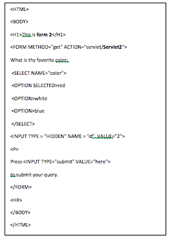 Solved Suppose web form 1, web form2, Servlet1 (show | Chegg.com