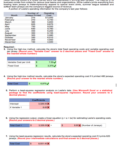 Solved I NEED HELP WITH 5 6 AND 7... IVE BEEN TRYING FOR | Chegg.com