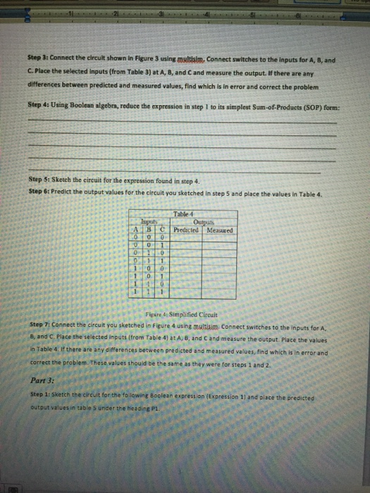 Solved EET130 Digital Systems I Laboratory Experiment 4 | Chegg.com