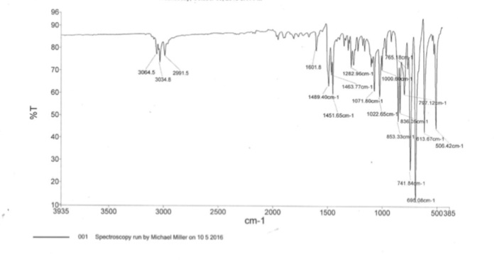 Solved Please interpret this IR. The product shown is | Chegg.com
