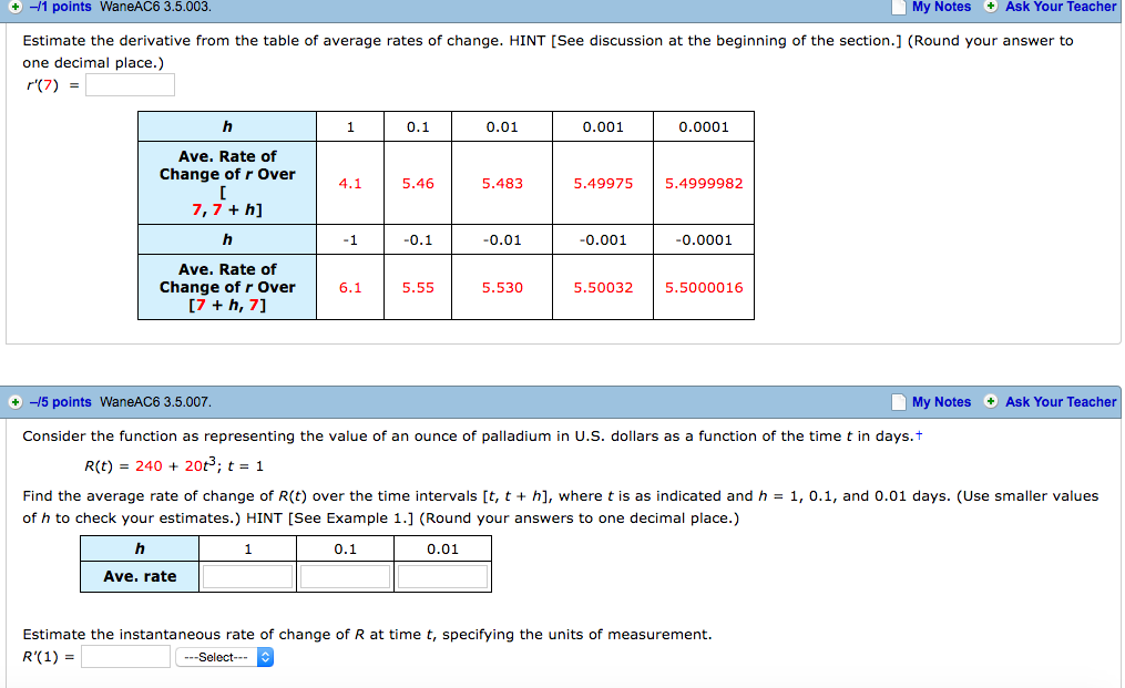 Solved Estimate The Derivative From The Table Of Average Chegg solved-estimate-the-derivative-from-the-table-of-average-chegg