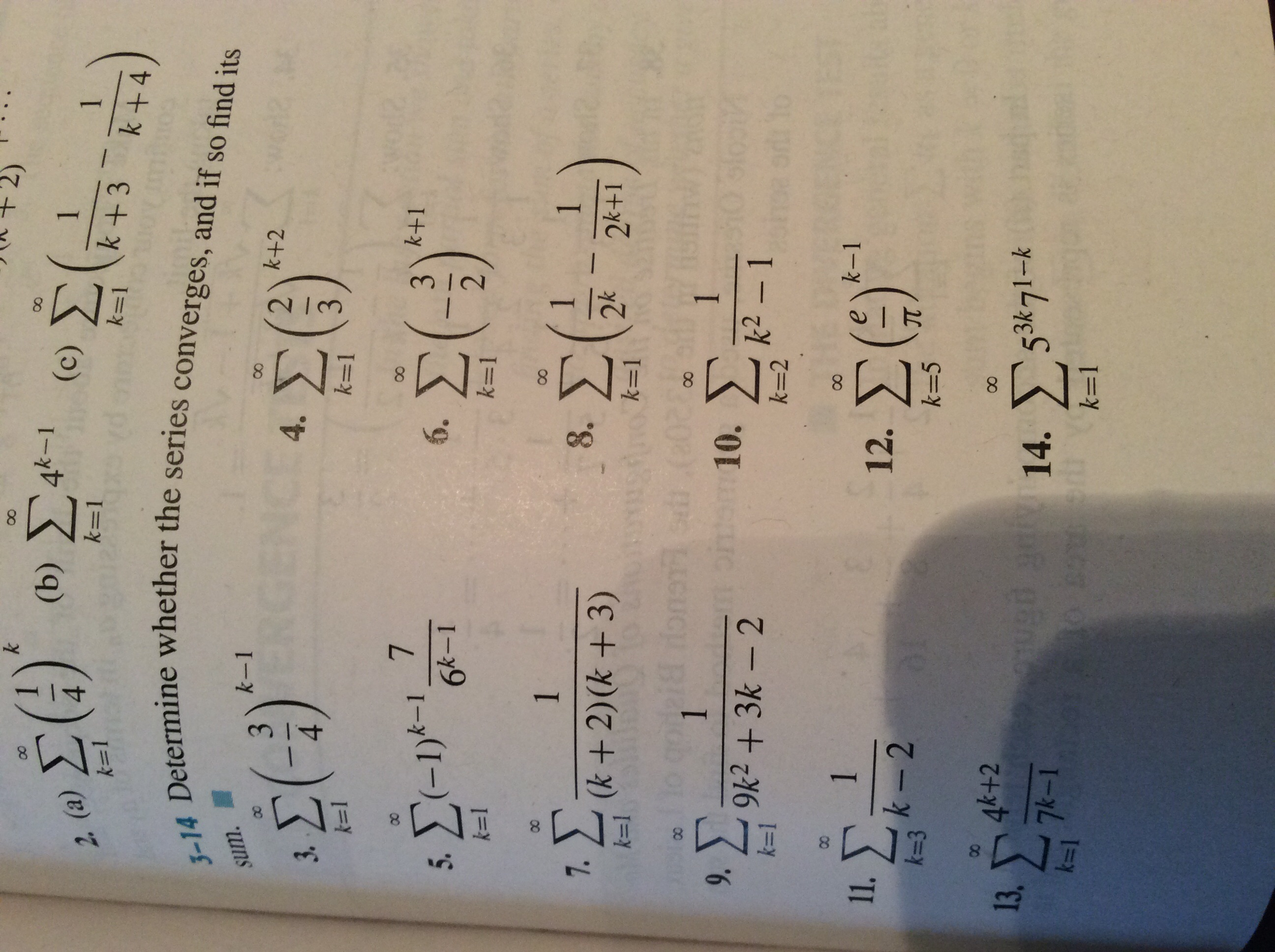 Solved Determine whether the series converges, and if so | Chegg.com