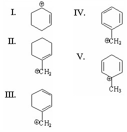 Solved Which of the following is a benzylic cation? A) | Chegg.com