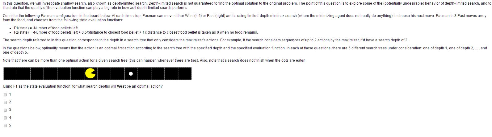 In this question, we will investigate shallow search, | Chegg.com