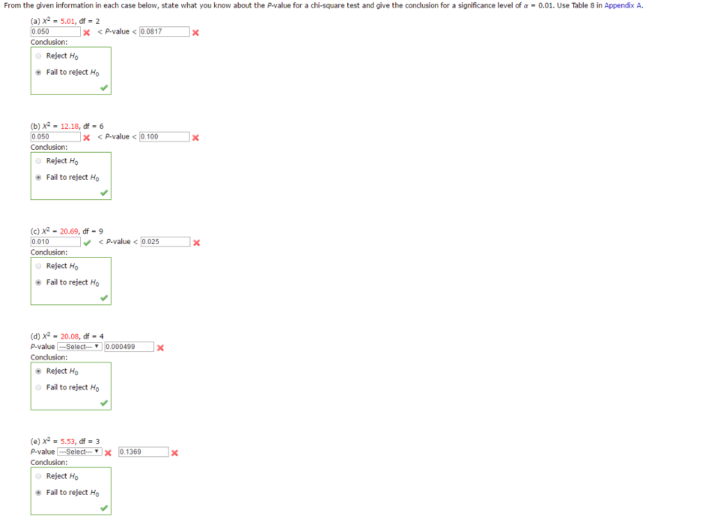 Solved From the given information in each case below, state | Chegg.com