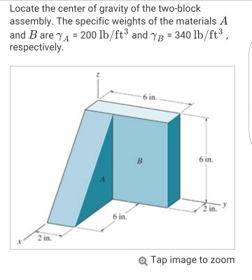 Solved determine the centroid of the object x(bar), y(bar), | Chegg.com