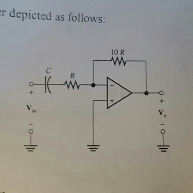 Solved derive an expression for the voltage transfer ratio | Chegg.com
