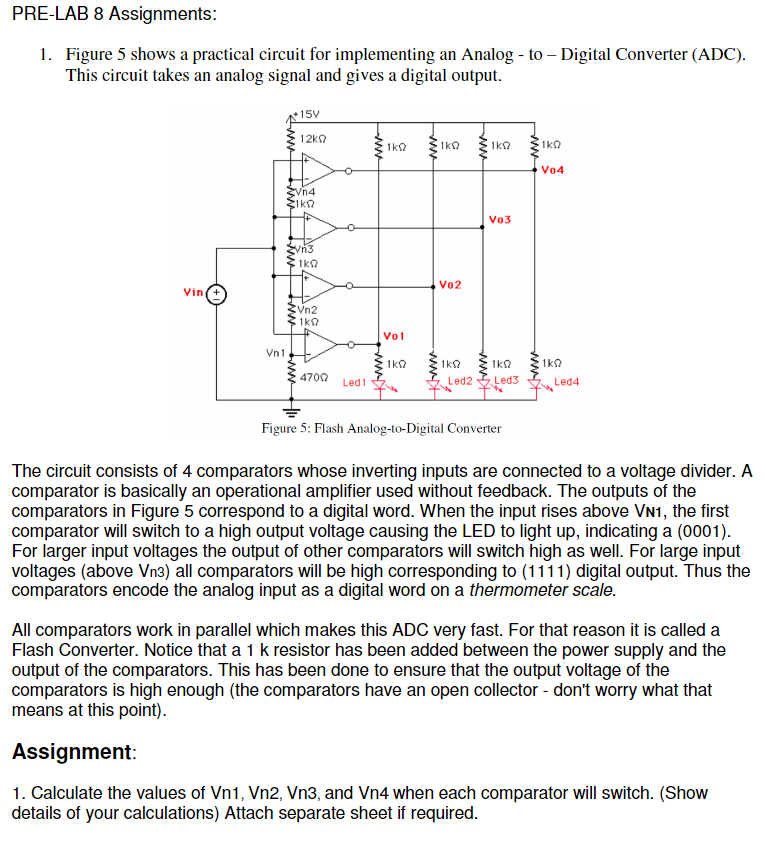 Solved Pre Lab 8 Assignments 1 Figure 5 Shows A Practical 