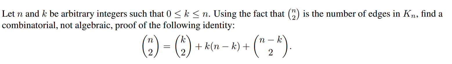 Solved Let n and k be arbitrary integers such that 0 | Chegg.com