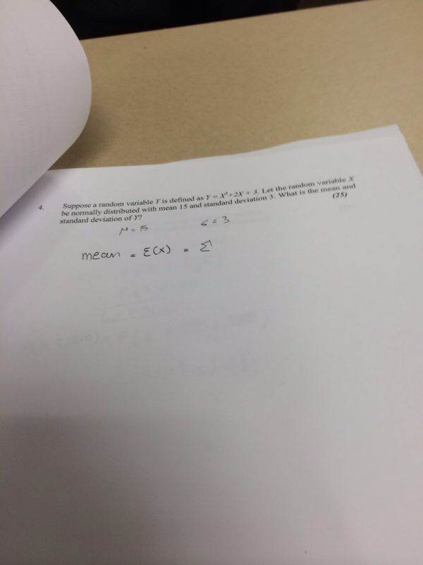 Solved Suppose a random variable y is defined as y = | Chegg.com