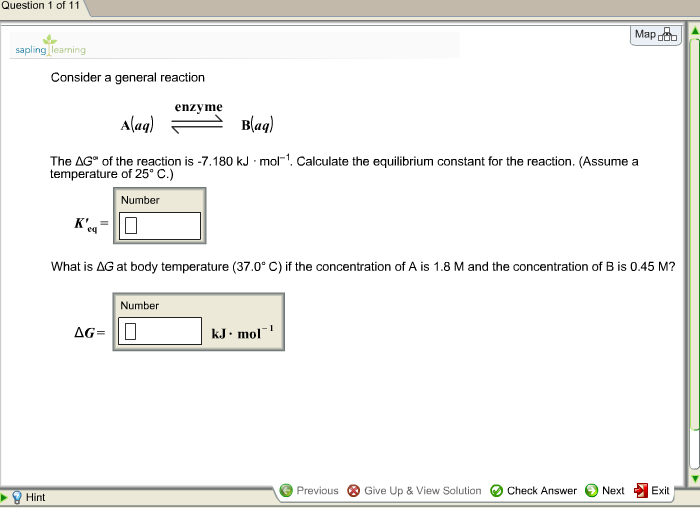 Solved Question 1 of 11 Map A pling Consider a general | Chegg.com