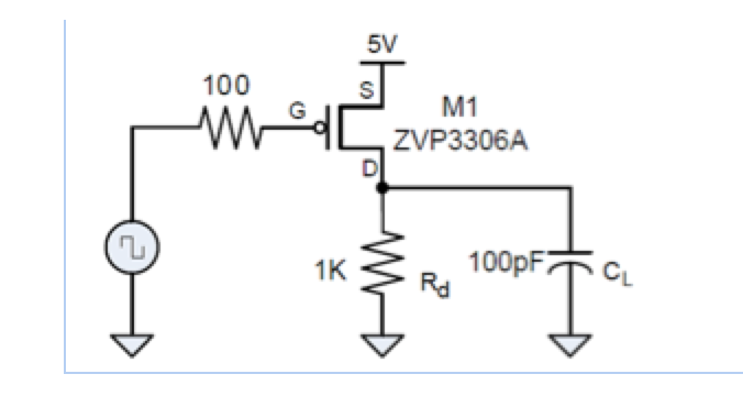 Solved Show the charging and discharge path for the PMOS | Chegg.com