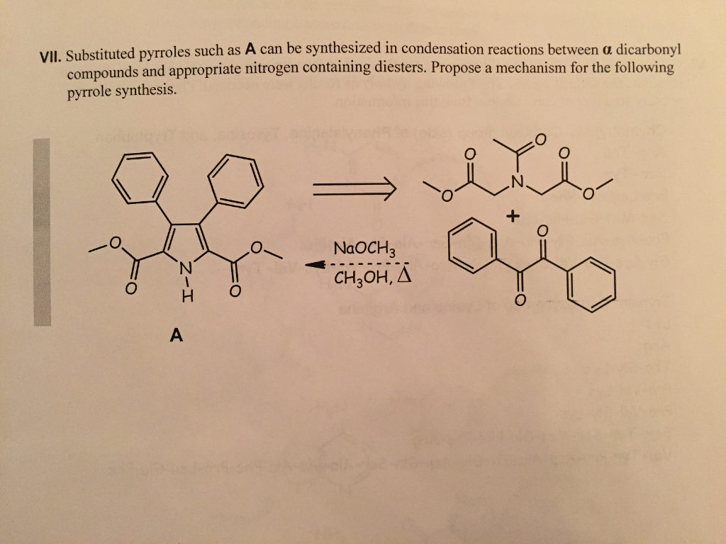 Solved Substituted pyrroles such as A can be synthesized in | Chegg.com