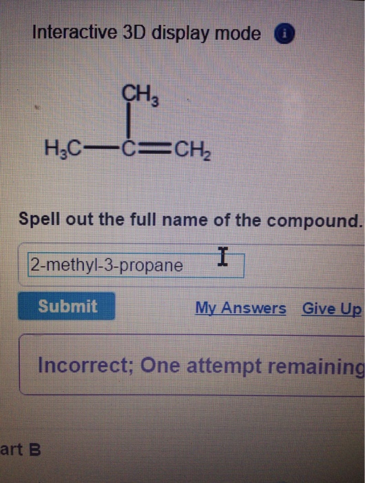 Solved Interactive 3D display mode Spell out the full name | Chegg.com