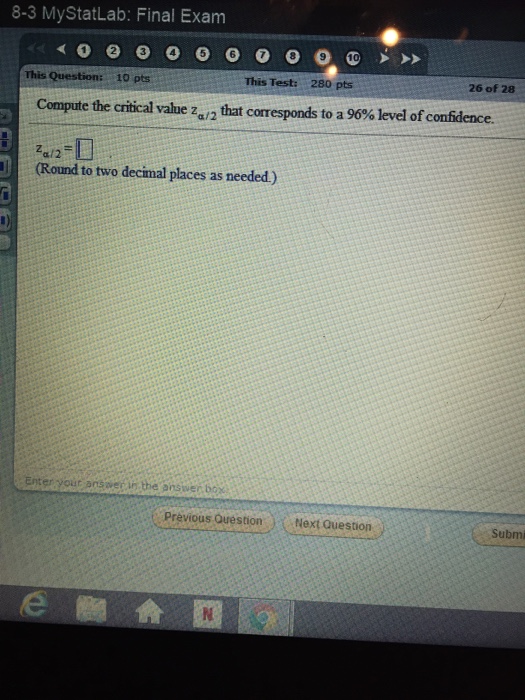 Solved Compute the critical value z_alpha/2 that corresponds | Chegg.com
