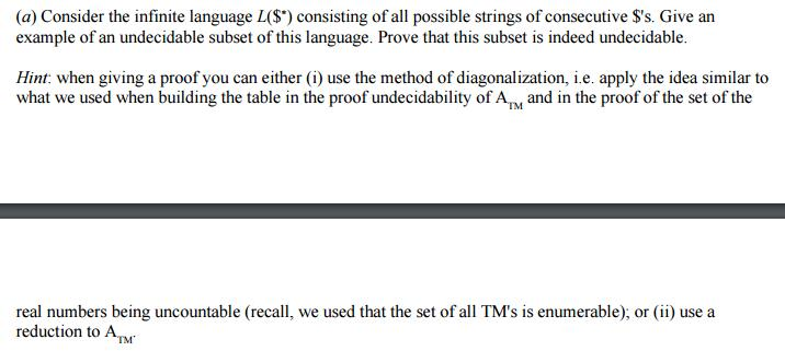 Solved Theory Of Computation Turing