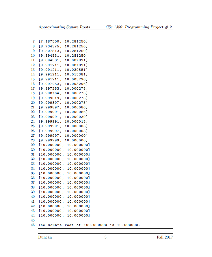 Solved Approximating Square Roots Approximating a Square | Chegg.com