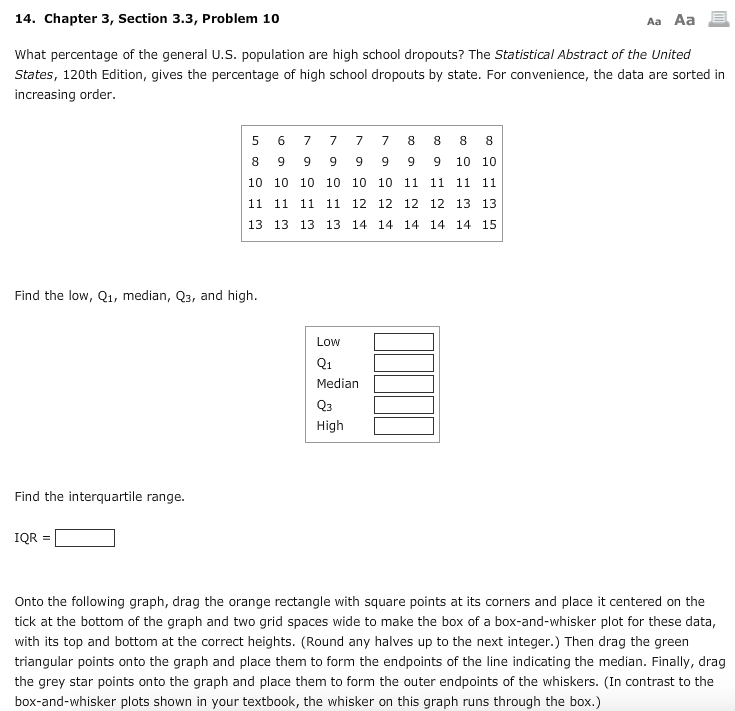 Solved 14. Chapter 3, Section 3.3, Problem 10 Aa Aa What | Chegg.com